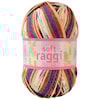 Soft Raggi 100gr Grå print (31205), Järbo Garn ABhvit, abalone+ 14 ...